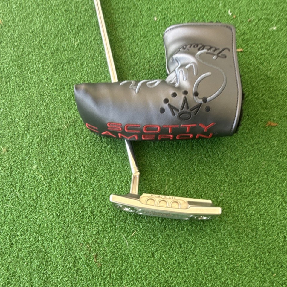 Scotty Cameron Super Select Newport 2.5+ Milled Blade Putter Silver ...
