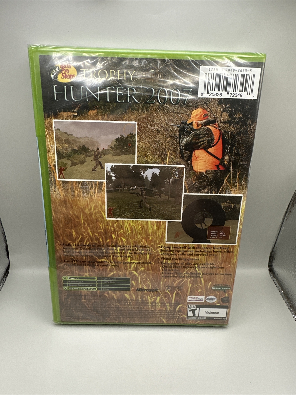Bass Pro Shops: Trophy Hunter 2007 (Microsoft Xbox, 2006) for sale ...