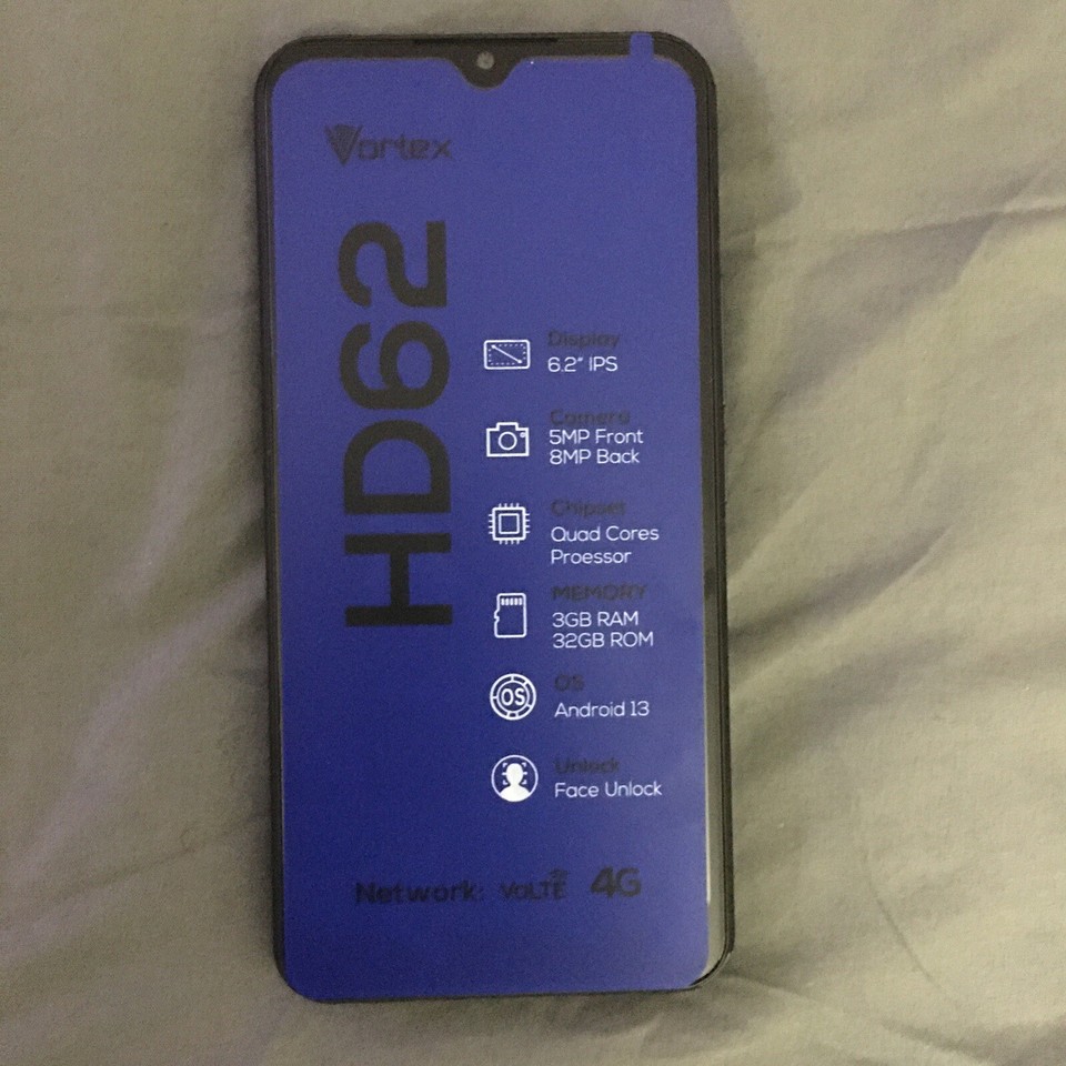 Vortex HD62 ! Android 13 ! Install Any Sim ! Everyone Needs A Phone | eBay