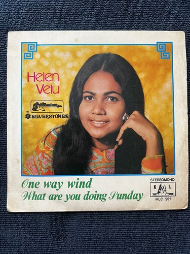 Helen Velu - One Way Wind 7 Inche 1971 Singapore Single VERY RARE VINYL ...