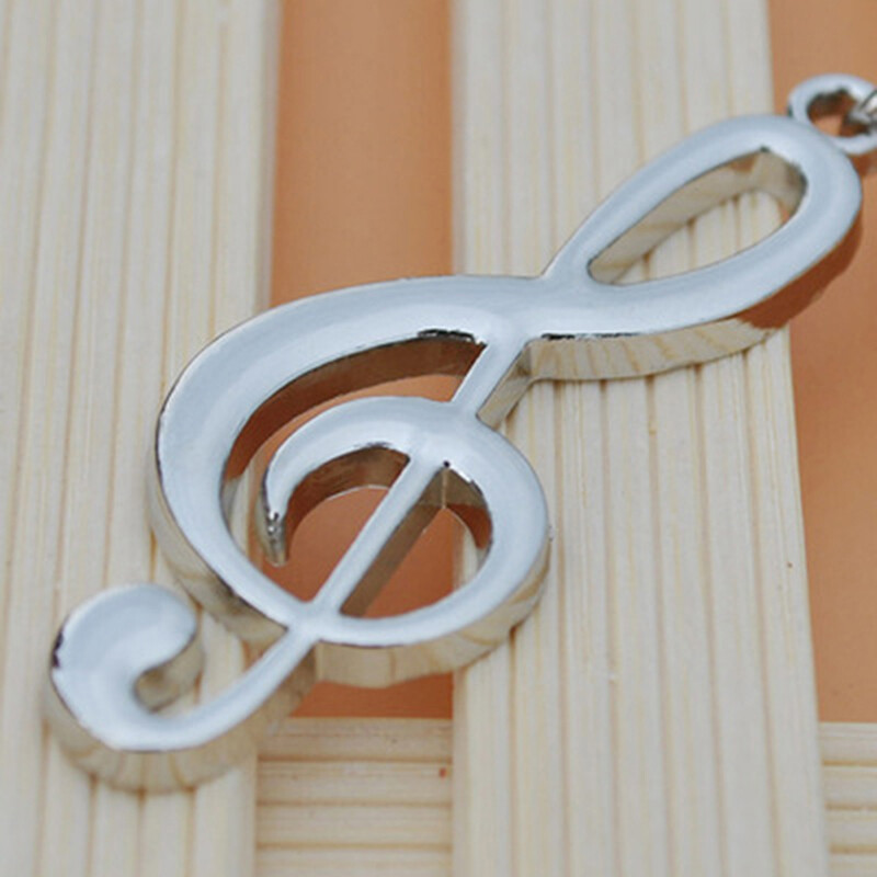 Metal Musical note Key chain Cool Luxury Car Key Ring Musical Bag ...