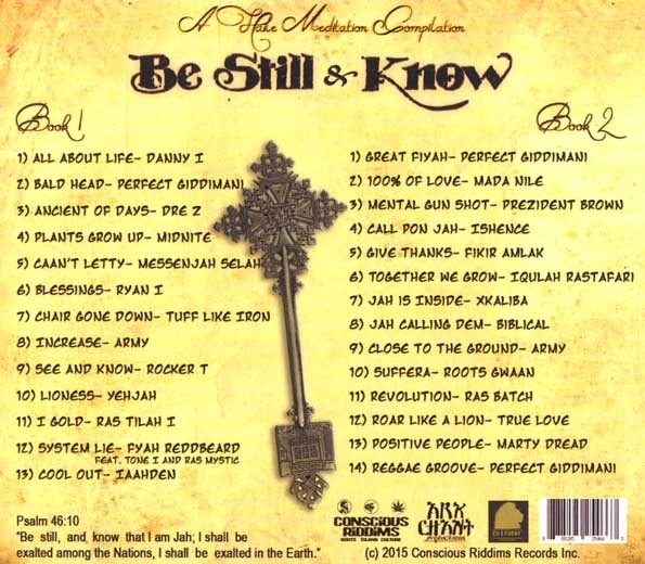 "Be Still & Know" Various Artists 2CD Conscious Riddims (2015) Roots ...