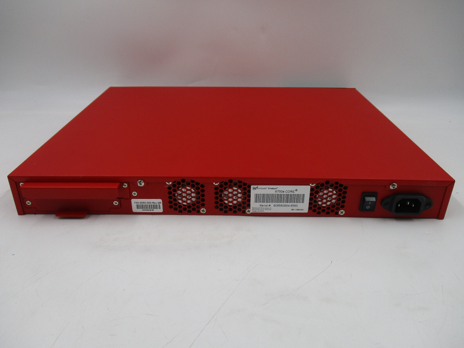 Watchguard Firebox X750E 8-Port 10/100 Wired Router (WG50750) for sale ...