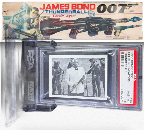 Somportex 1966 James Bond Thunderball CHECKING WEAPONS #10 NM-MINT 8 ...