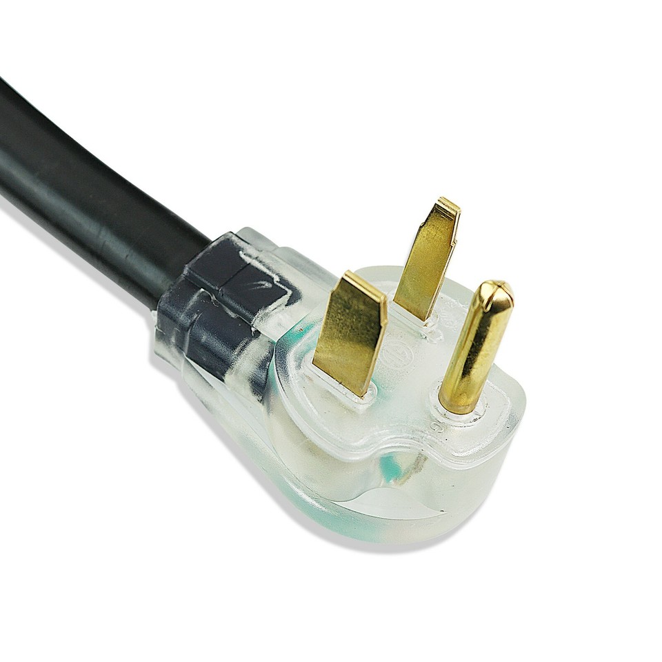 Leisure Cords 25' 220 Volt 50 Amp Heavy Duty 8/3 Welder Extension Cord ...