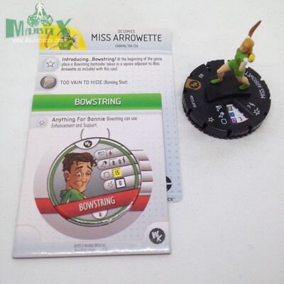 Heroclix Monthly OP Kit Miss Arrowette #D15-010 Limited Edition figure ...