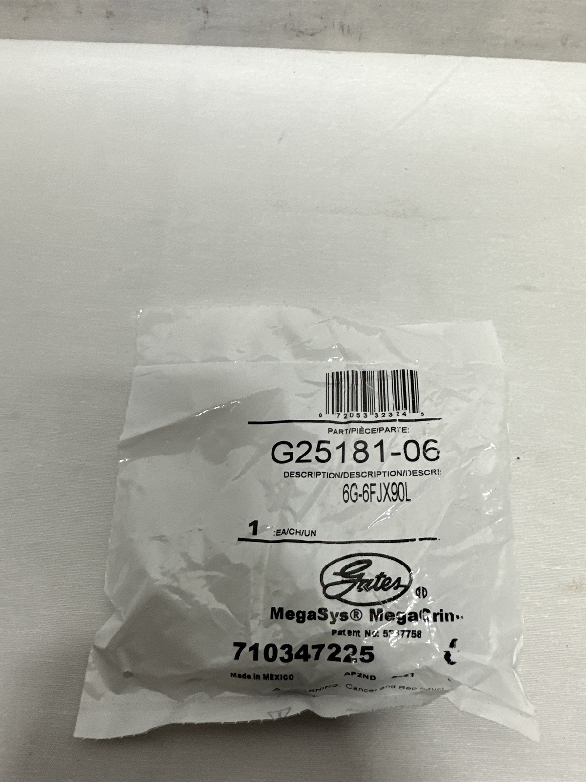 Hydraulic+Coupling+%2F+Adapter+Gates+G25181-0606 for sale online | eBay