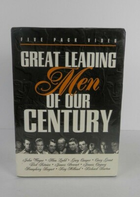 Great Leading Men Of The Century VHS 5 Videos | eBay