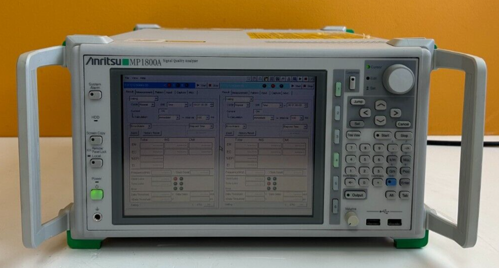 Anritsu MP1800A-001-002-015 0.1 to 32 Gbps, Signal Quality Analyzer ...