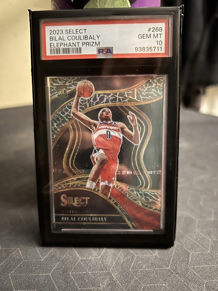 2023 NBA Select Bilal Coulibaly Elephant Prizm Psa 10 | eBay