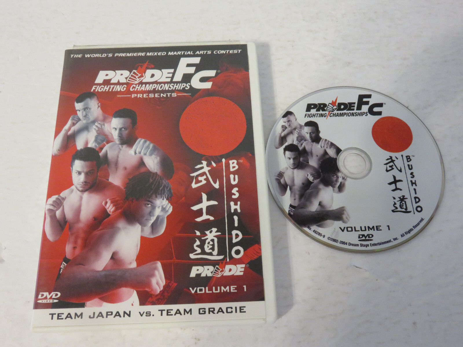 PRIDE FC BUSHIDO SHOCKWAVE 2004 & KING OF THE CAGE FIGHTERS OF JAPAN ...