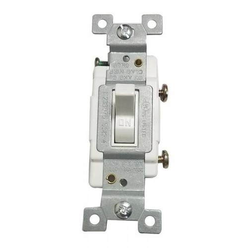 White 20A 120/277V Commercial Toggle Switch | eBay