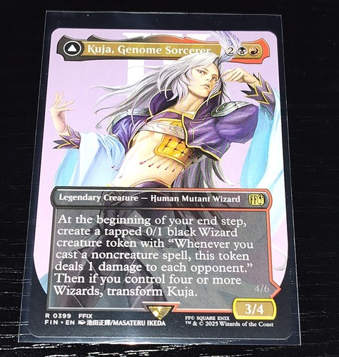 Kuja, Genome Sorcerer (Borderless) 0399 (R) MTG Final Fantasy (FIN) | eBay