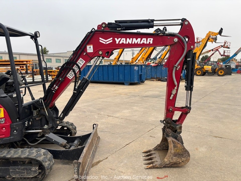 2021 Yanmar VIO35 Mini Excavator Rubber Tracks Backhoe Yanmar Diesel ...