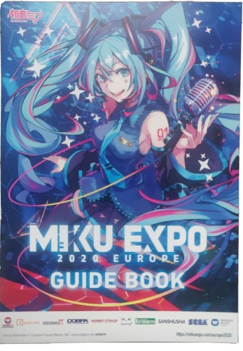 Miku Expo 2020 London Europe Guide Book Hatsune Miku Vocaloid Mint ...