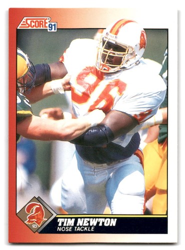 Tim Newton 1991 Score FOOTBALL #119 Tampa Bay Buccaneers | eBay