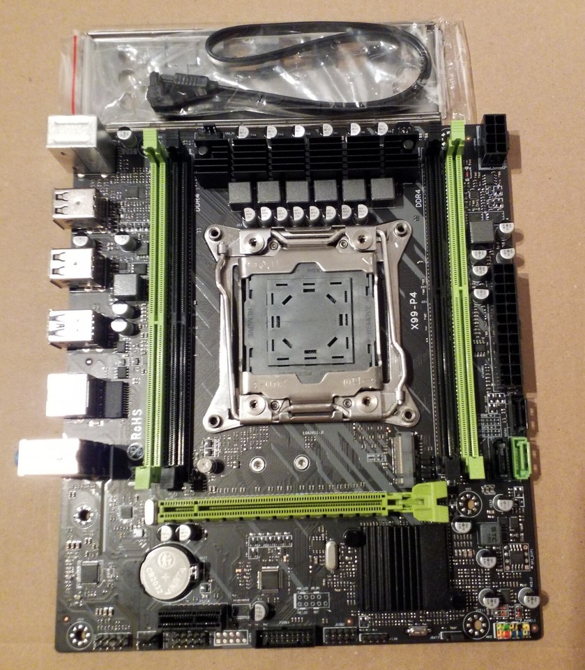 mATX HUANANZHI DDR4 16 - 128GB RAM+ Intel Xeon 2680 v4 / 2687W V3 X99 ...