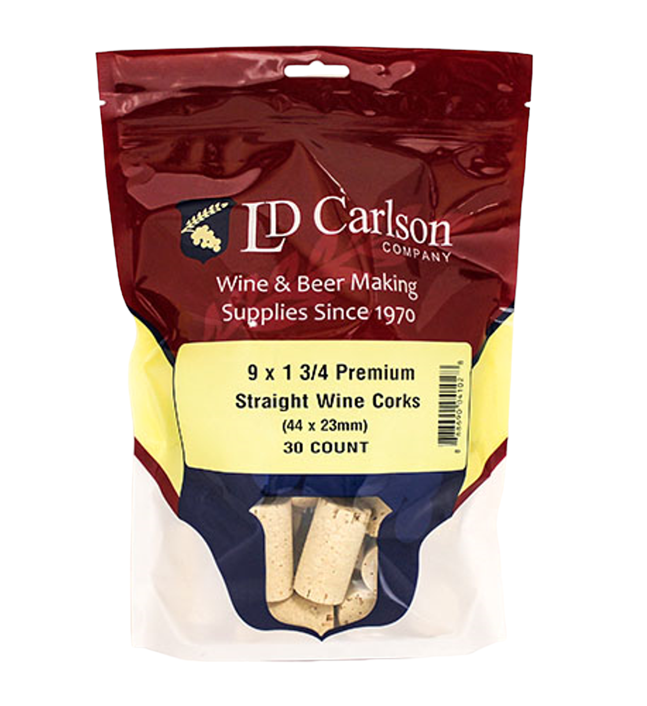 LD Carlson 9X1 3/4 Premium Quality Straight Wine Corks 30/BAG | eBay