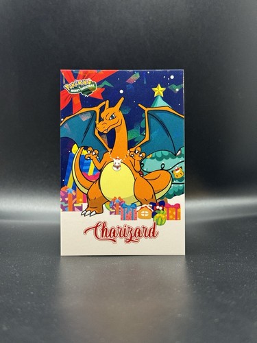 Charizard Pokemon Database Christmas Set Cracked Ice Holo | eBay