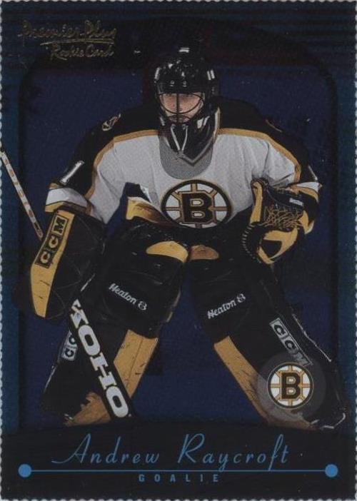 2000-01 Topps Premier Plus - Andrew Raycroft #115 Blue Ice /250 (RC ...