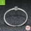 Authentic 925 Solid Engrave Christmas Snowflake Clasp Bangle Unique as ...