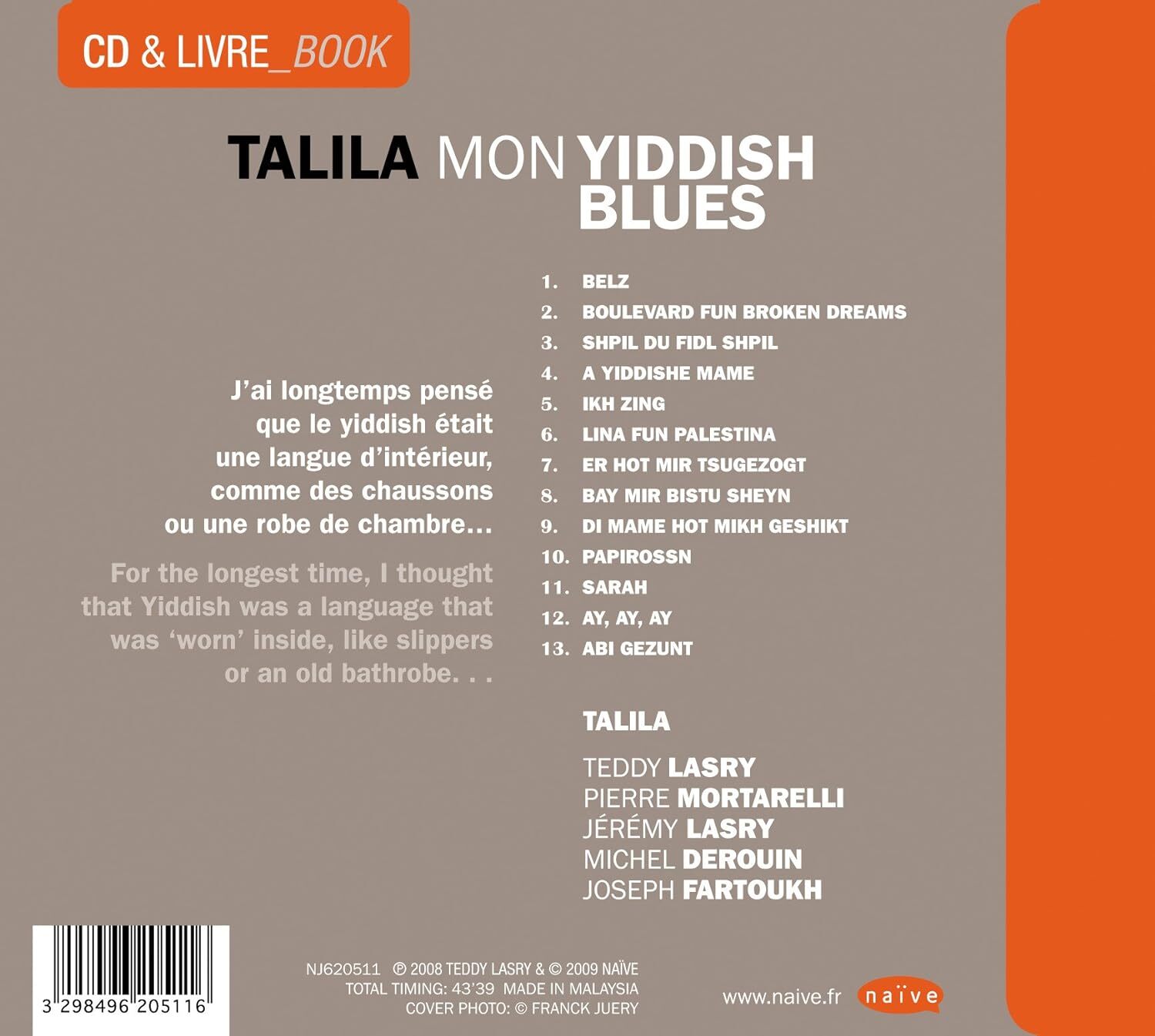 Talila Mon Yiddish Blues (CD) | eBay
