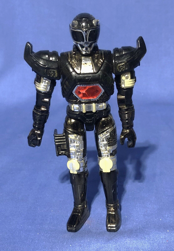 1996 Bandi Beetleborg Shadow Borg Black & Silver Figure *Pre-Owned | eBay