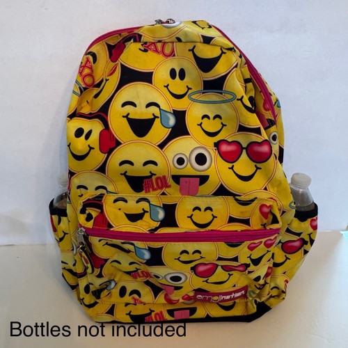 Accessory Innovations Emojination Smiley Emoji Backpack School Laptop ...
