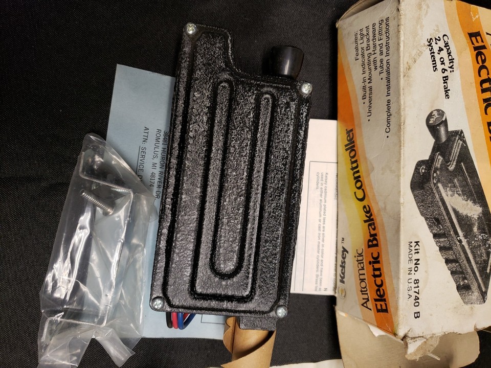 Kelsey-Hayes Automatic Electric Brake Controller Kit No. 81740 B ...