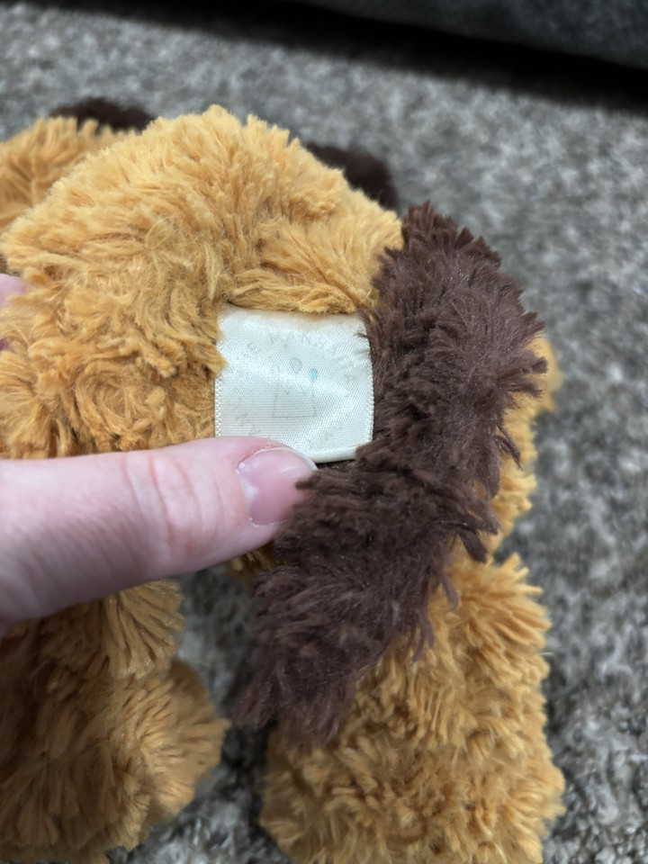 Manhattan Toy Delightful Duffy Dog Stuffed Animal Plush 13" Brown Puppy ...