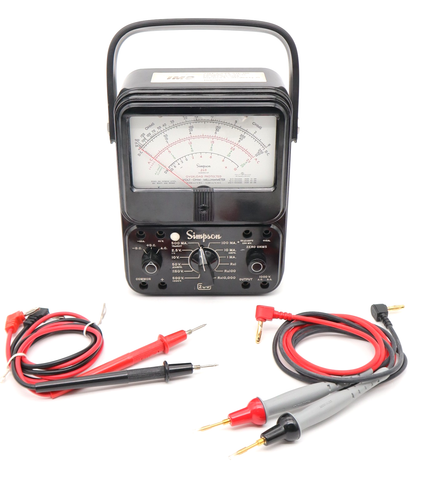 SIMPSON 260 Series 6p Analog Multimeter Volt Ohm Meter with Cables | eBay