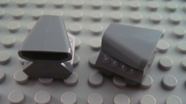 LEGO Lot of 2 Dark Bluish Gray 2x2 Car Vehicle Engine Bricks | eBay