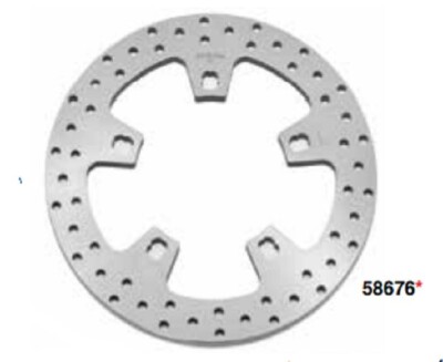 Front Brake Rotor For 14-23 Harley Touring FLT Roadking FL FLHR ...