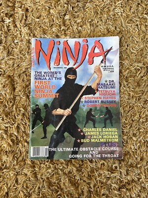 The Original Ninja Magazine #16 Vintage Nov 1986 Rare | eBay