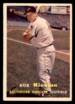 1957 Topps Baseball #14 Bob Nieman VG/EX *d3 | eBay