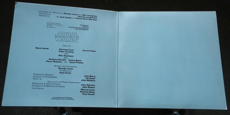 Star Wars The Story of Star Wars LP Record 1977 Original Pressing | eBay