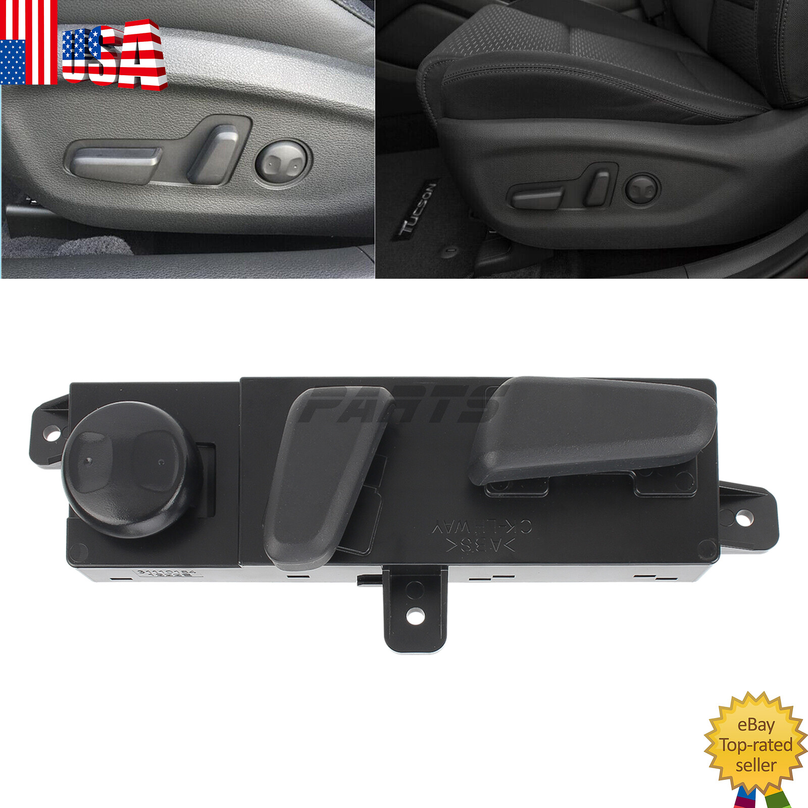 Front Seat Left Driver Side Power Seat Switch for Hyundai Tucson Sonata ...