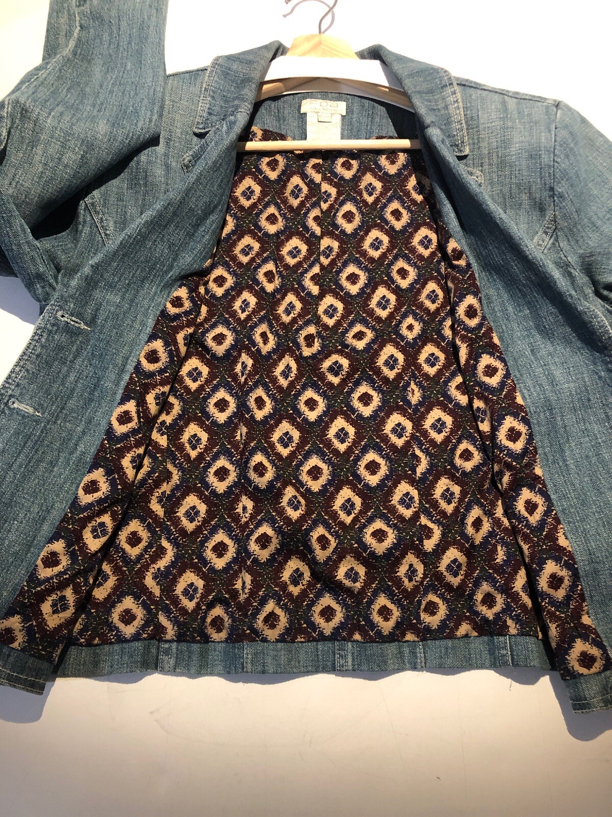 FDJ French Dressing Womens Denim Jean Jacket Size XL | eBay