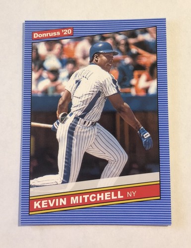 Kevin Mitchell 2020 Donruss Retro #214 New York Mets | eBay