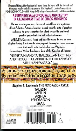 Pendragon Cycle Ser.: Merlin : Book Two of the Pendragon Cycle by ...