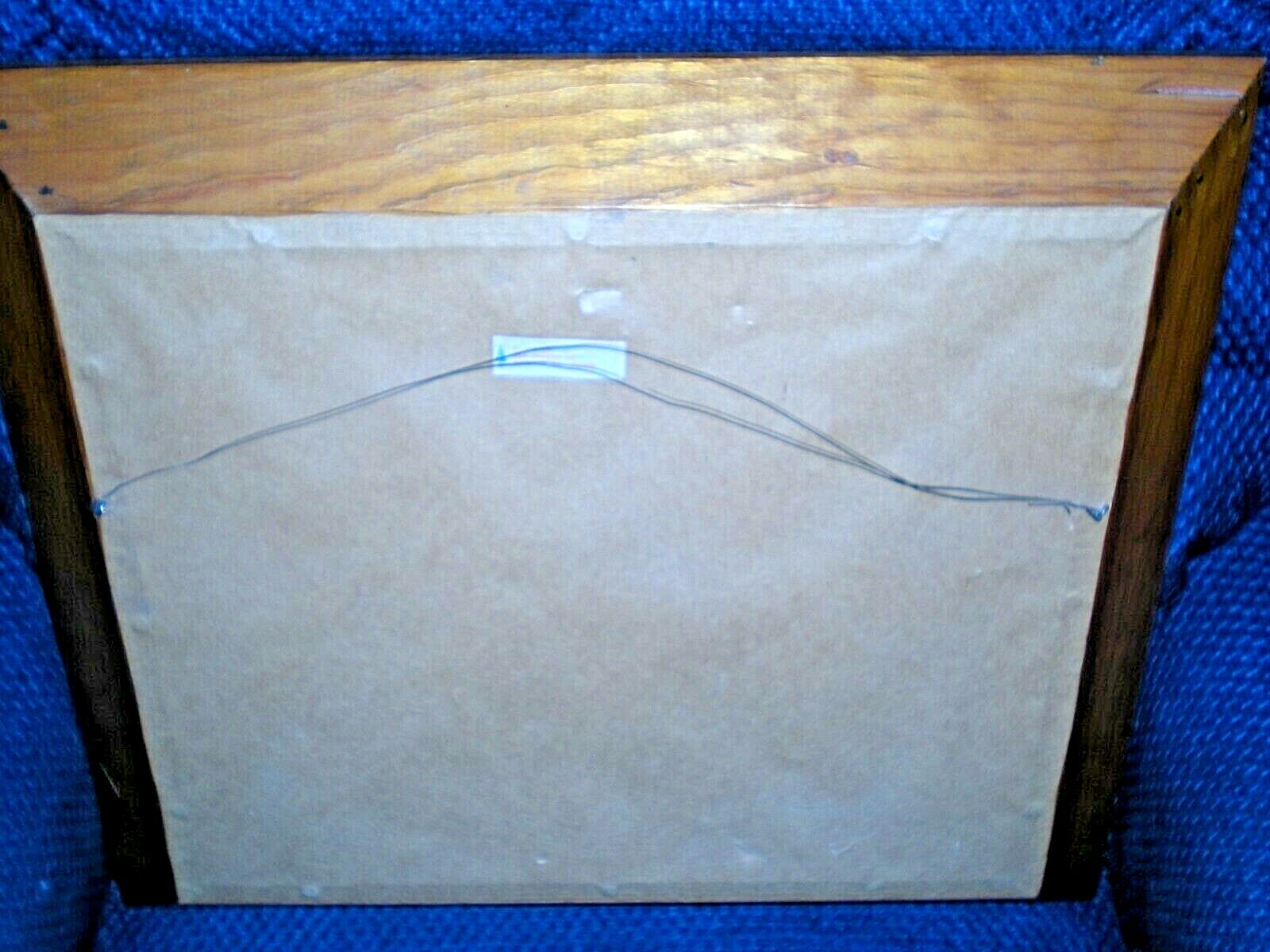 "PLEDGE of ALLEGIANCE" Completed Cross-Stitched/Embroidered Framed WALL ...