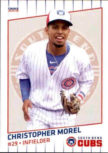 Christopher Morel 2019 South Bend Cubs Rookie Card Chicago Cubs mint | eBay