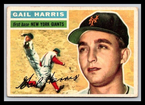 1956 Topps #91a Gail Harris GD or Better | eBay