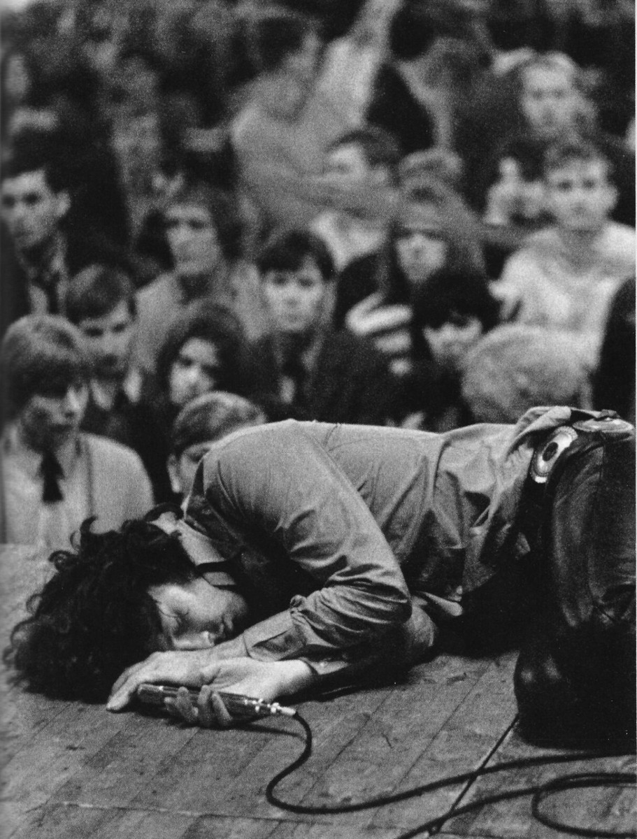 Jim Morrison On Stage Antics
