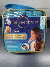 All Star Innovations The Sleep Styler Nighttime Hair Curlers, Large - 8 ...