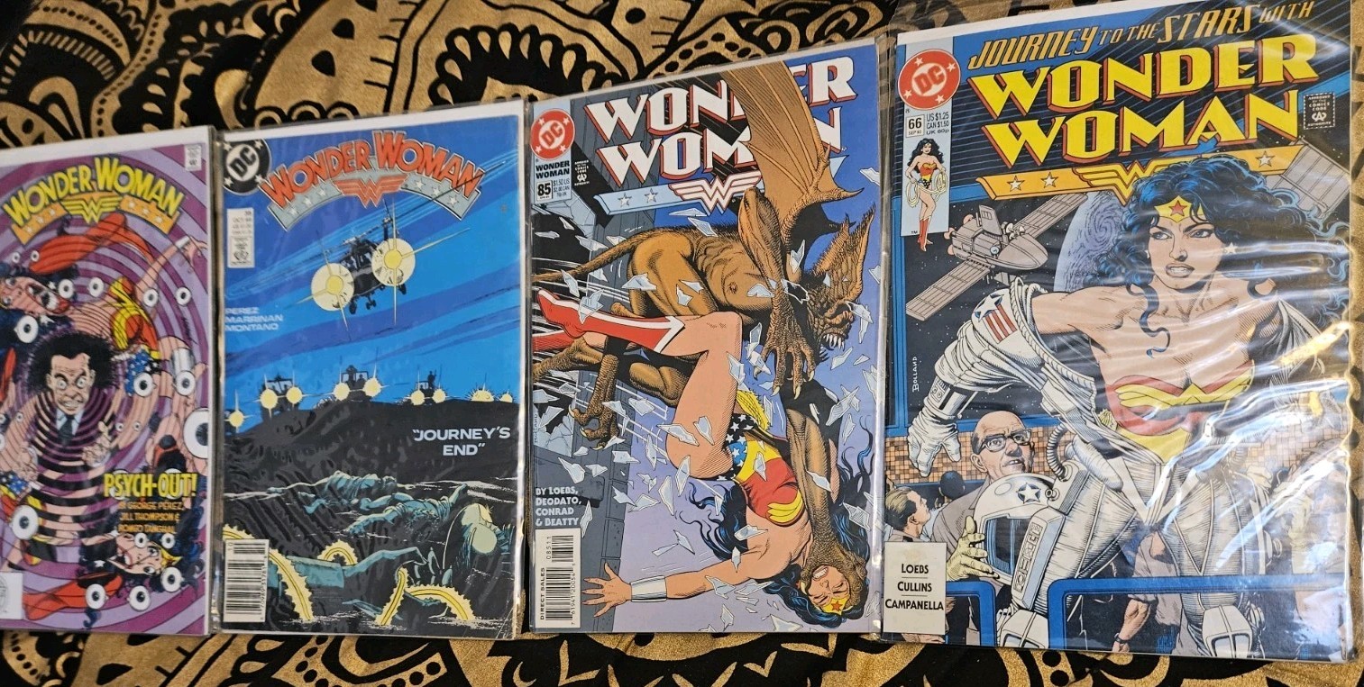 ⭐ Wonder Woman Comic Lot (4 Issues) – #65, 66, 67, 85 – 1990s DC Comics ...