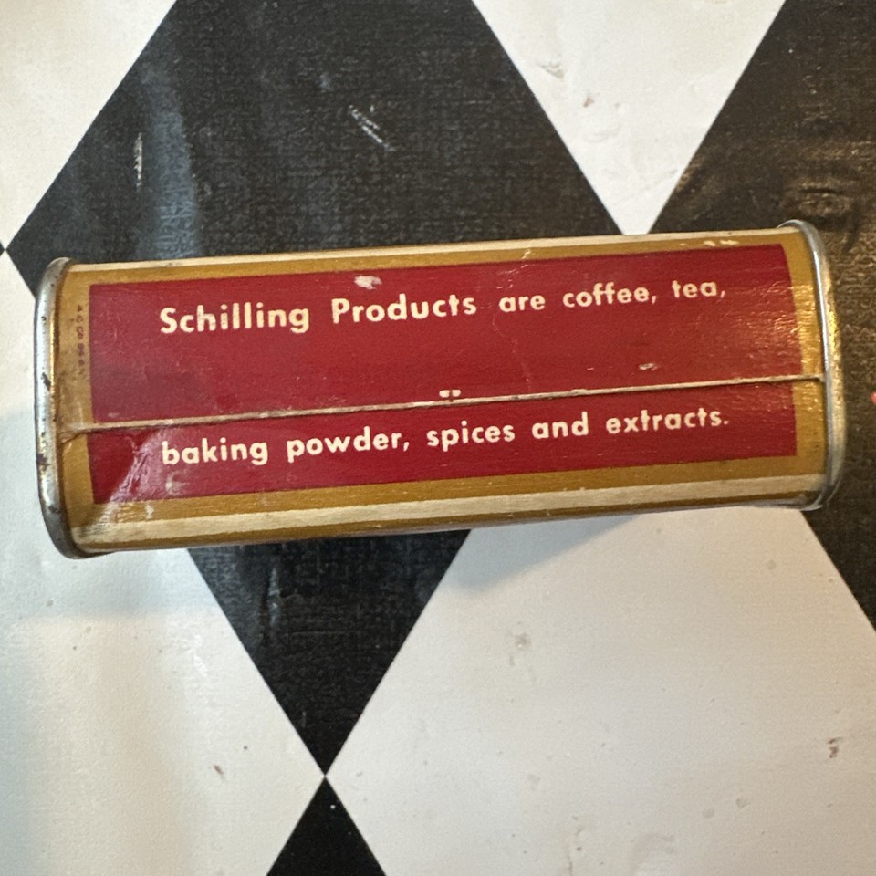 Antique Schilling Pure Ground Ginger carton 2oz | eBay