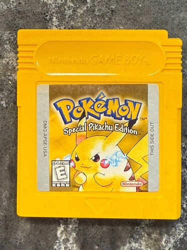 Pokemon Yellow Special Pikachu Edition | eBay