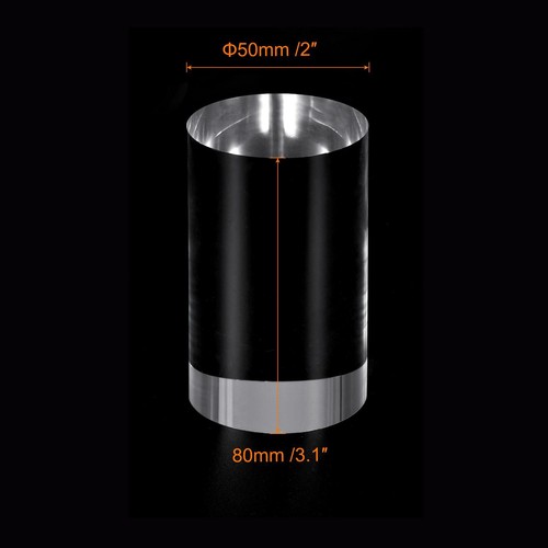 Clear Acrylic Solid Cylinder Round Display Riser, 3.1 Inches x 2 Inches ...