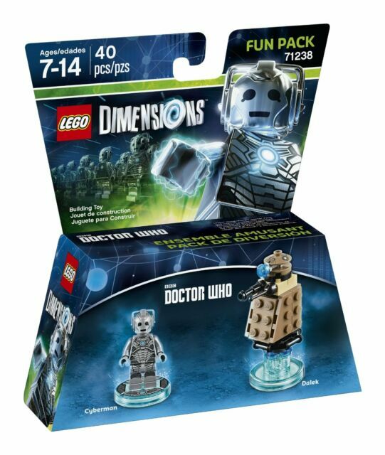 Dr.who Cyberman Lego Dimension Fun Pack Video Game Toy Action Figure ...